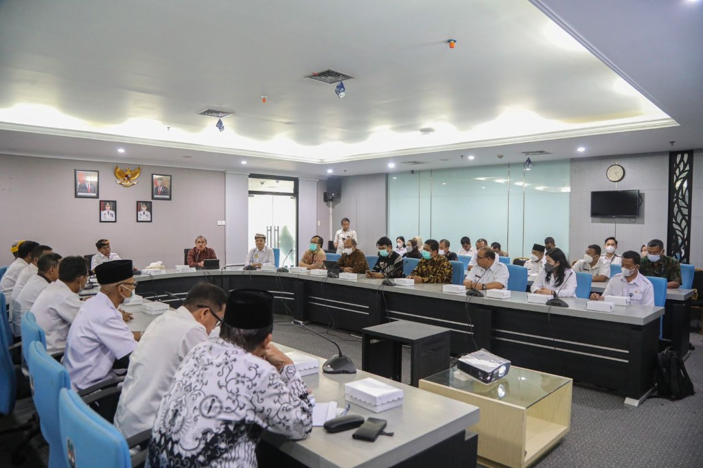 Gubernur Lakukan Audiensi Dengan Dirjen Pendidikan Usia Dini Dasar Dan