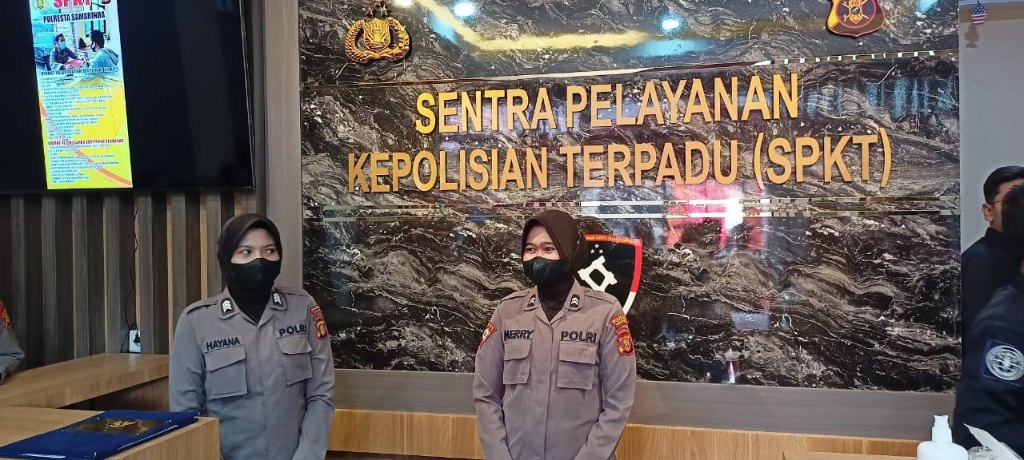 Polresta Samarinda Resmikan Gedung SPKT dan Aplikasi Kehilangan ...