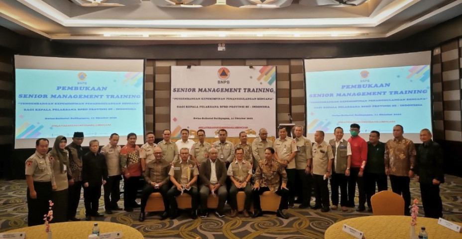 PB BNPB Gelar Pelatihan Pengembangan Kepimpinan Penanggulangan Bencana di Balikpapan