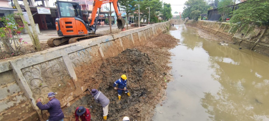 Proyek Normalisasi Sungai Bontang Mulai Dikerjakan