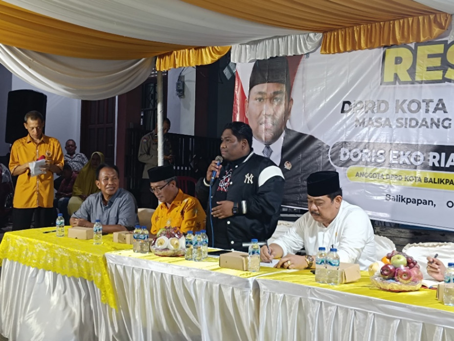 Reses Doris Eko di RT 28 Telogorejo Balikpapan Disambut Antusias Warga