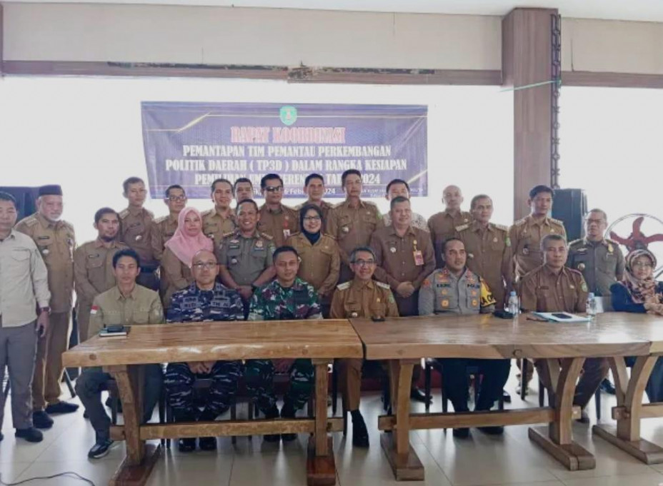 Pemkab Kutim Gelar Rakor TP3D untuk Menyukseskan Pemilu 2024